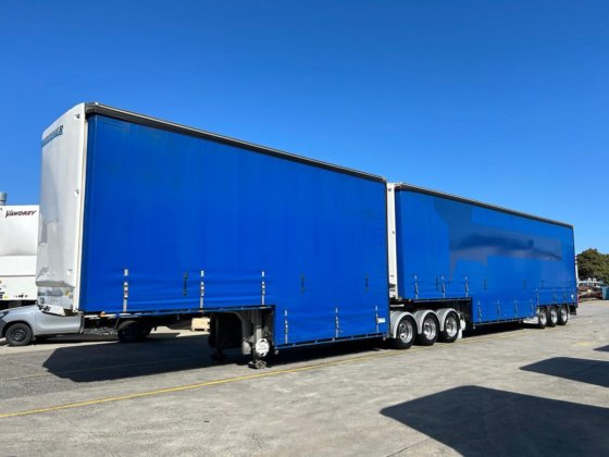 2017 Krueger ST3 34 Pallet Double Drop Deck Mezz, 4.6M LoadingLoading ...