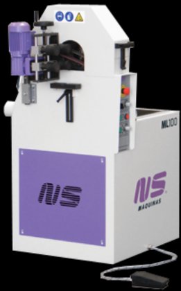 NS Machine ML-100 Round Pipe Finishing in Lebanon, NJ, USA