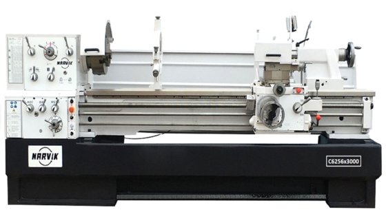 NARVIK Lathe Machine C6256 x 3000 in Sharjah, United Arab Emirates