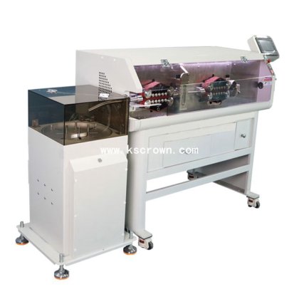 Crown Automatic Cable Coil Winding Machine in Suzhou, China