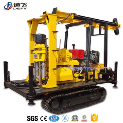 Crawler type diamond core drilling rig for 100-400m water well with ...