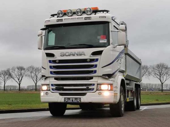 Scania R580 6X4 FULL STEEL in Vuren, Netherlands