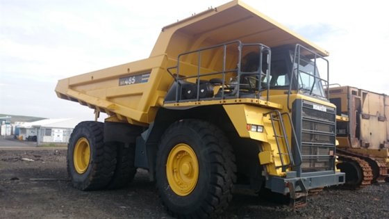 2009 Komatsu HD 465-7EO in Hafnarfjordur, Iceland