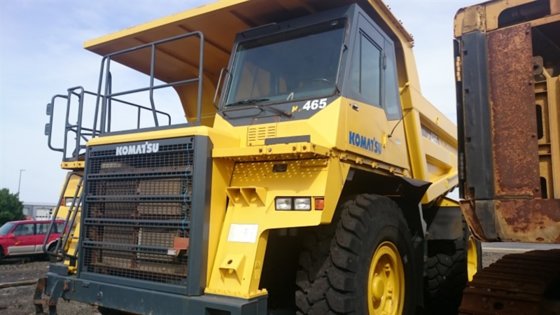2009 Komatsu HD 465-7EO in Hafnarfjordur, Iceland