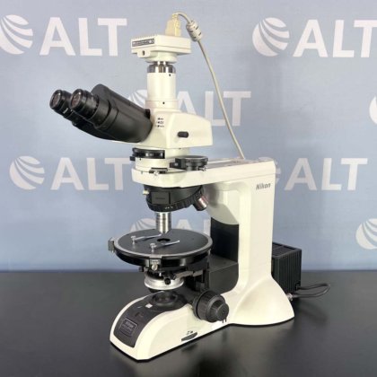 Nikon Eclipse LV100N POL Polarized Light Microscope With Digital Sight ...