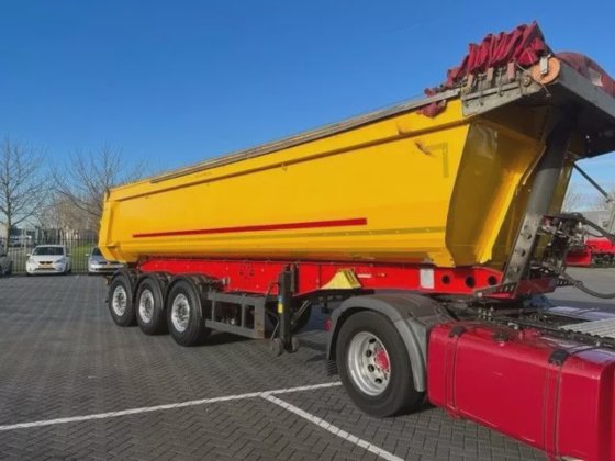 2016 Schmitz Cargobull GOTHA kipper, lift axle, 28 m3, automatic roof ...