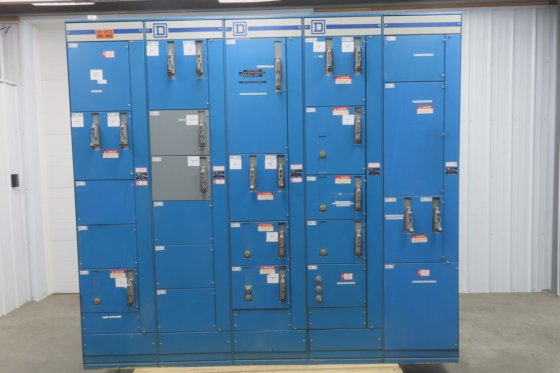 Square D MCC Motor Control Center 600A Disconnect Starter 100A ...