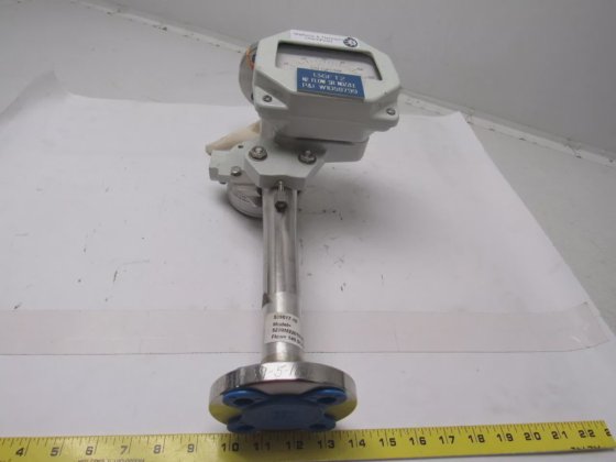 Wallace & Tiernan 5220M22016UBD402SXX Nitrogen N2 Flow Meter W/Flow ...