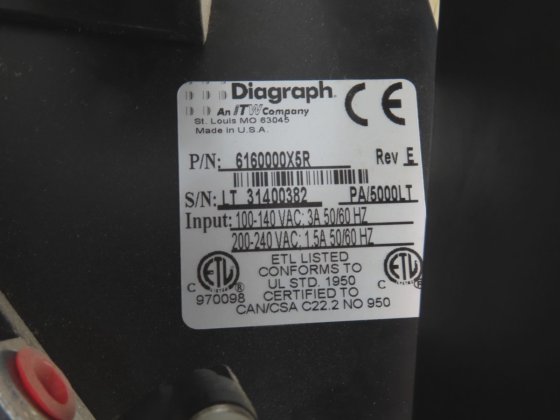 Diagraph PA/5000LT Label Printer Applicator Zebra Barcode Handheld ...