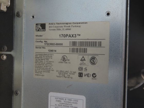 Diagraph PA/5000LT Label Printer Applicator Zebra Barcode Handheld ...