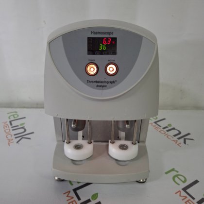Haemonetics Haemoscope Thrombelastograph Model 5000 Hemostasis Analyzer ...