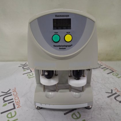 Haemonetics Haemoscope Thrombelastograph Model 5000 Hemostasis Analyzer ...