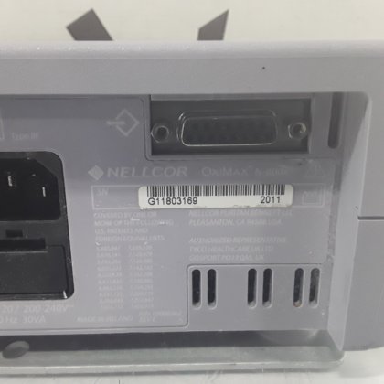 2011 Covidien PM10N Nellcor Portable SpO2 Patient Monitoring System in ...