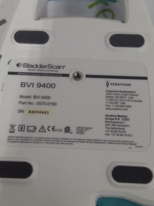 Verathon Medical, Inc BVI 9400 Bladder Scanner in College Park, GA, USA