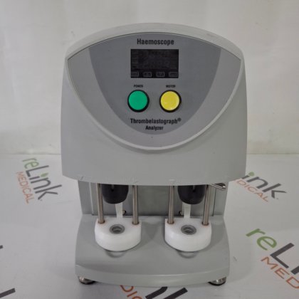 Haemonetics Haemoscope Thrombelastograph Model 5000 Hemostasis Analyzer ...