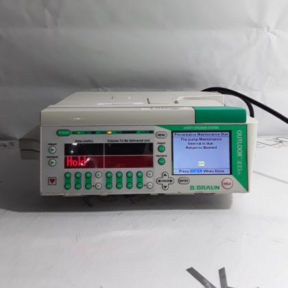 2012 B. Braun Medical Inc. 300ES Safety Infusion Pump System in White ...