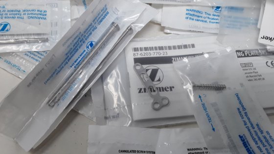 Arthrex Stryker Zimmer Surgical Lot of Implants Screws Plates and More ...