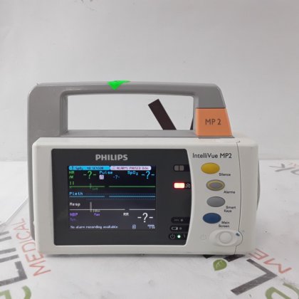 2011 Philips Healthcare Intellivue MP2 Portable Patient Monitor in ...