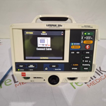 Physio-Control LifePak 20e Defibrillator in Twinsburg, OH, USA