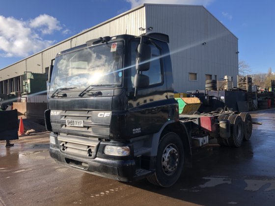DAF CF75.310 in Cheddleton, England, United Kingdom