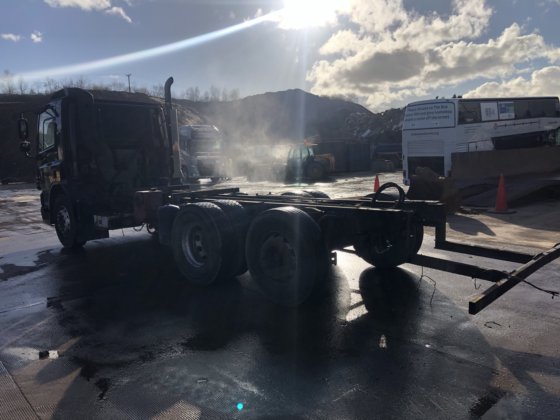 DAF CF75.310 in Cheddleton, England, United Kingdom