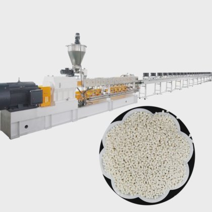 Biodegradable Plastic TPB/PBS Pellets Production Line Modified PBAT/PLA ...