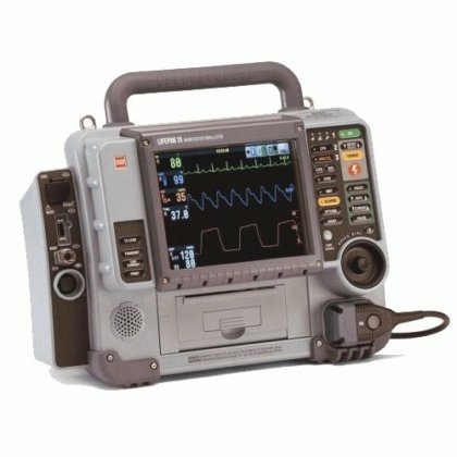 Stryker Physio Control Lifepak 15 with 12 Lead ECG, NIBP, SpO2, ETCO2 ...