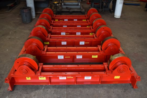 WeldWire 200-Ton Idler Turning Rolls in South Houston, TX, USA
