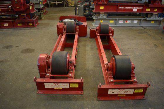 WeldWire 30-Ton Tank Turning Rolls in South Houston, TX, USA