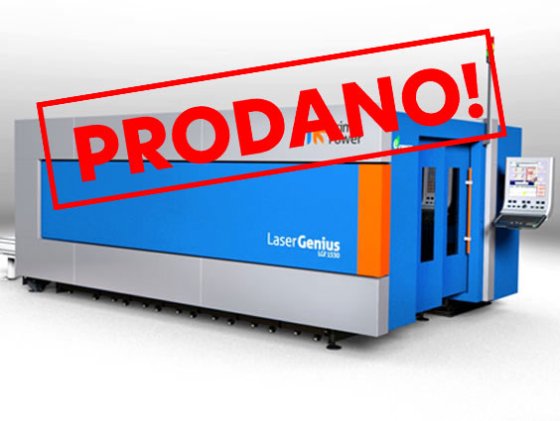 laser cutter – PRIMA POWER GENIUS + Compact Tower in Zagreb, Croatia