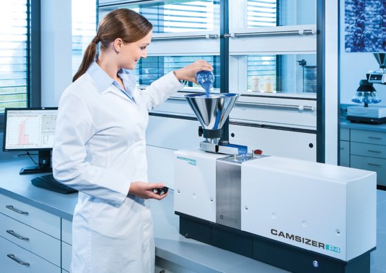 Microtrac CAMSIZER P4 in Haan, Germany