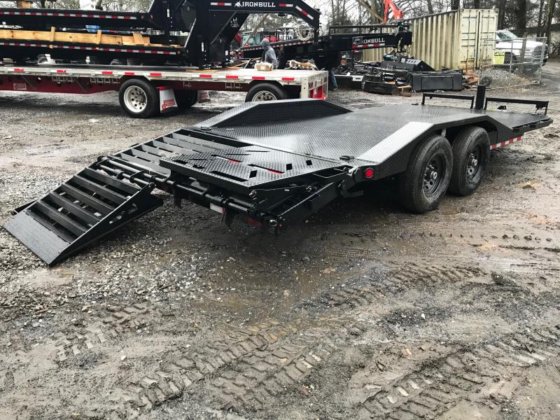 2023 Iron Bull 8.5x20 14k Drive Over Fender Steel Floor Rampage Ramps ...