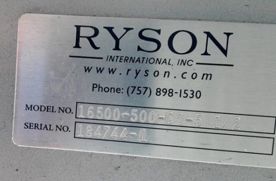 RYSON Case Conveyor Spiral Incline in Ball Ground, GA, USA