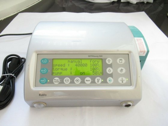 KAVO INTRASURG 500 DENTAL IMPLANT DRILL MICROMOTOR SURGICAL MOTOR ...