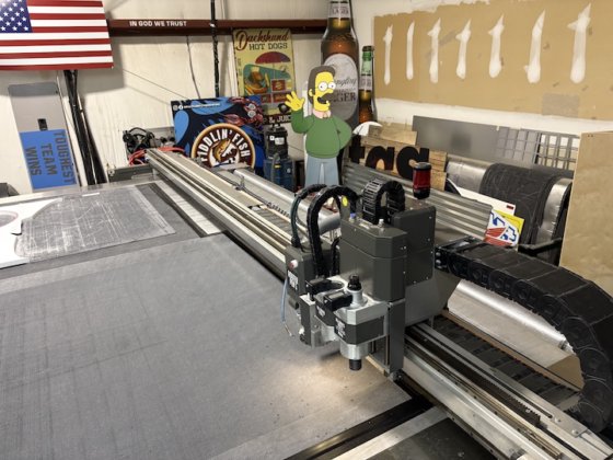 2016 MCT Blackman & White 10′ VersaTech Laser Router in North Carolina, USA