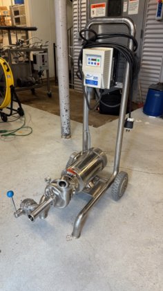 CPE Cart Pump Transfer (CIP) 2hp with VFD in Indianapolis, IN, USA