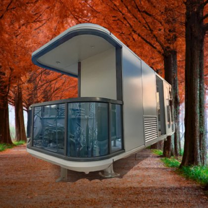 Amusement park mobile tiny house shipping container homes prefab homes ...