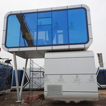 Smart steel structure tiny house for apartment/ Large Family Sunroom ...