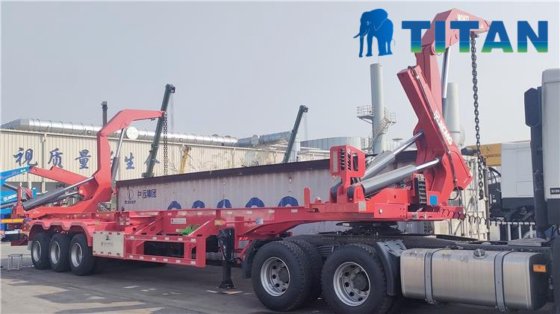 20ft Container Side Loader Truck Trailer in Jinan, Shandong, China
