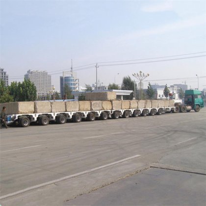 Self Propelled Modular Trailer in Jinan, Shandong, China