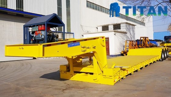 60 Tons Gooseneck in Jinan, Shandong, China