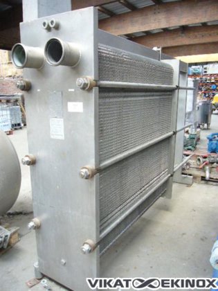 GEA ECOFLEX type N40 Plate s.s. heat exchanger in Wormhout, France