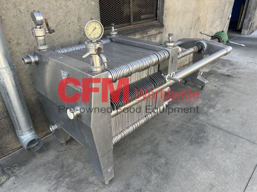Seitz-Werke 'Orion' model 60/100 plate and frame filter in Lodi, CA, USA