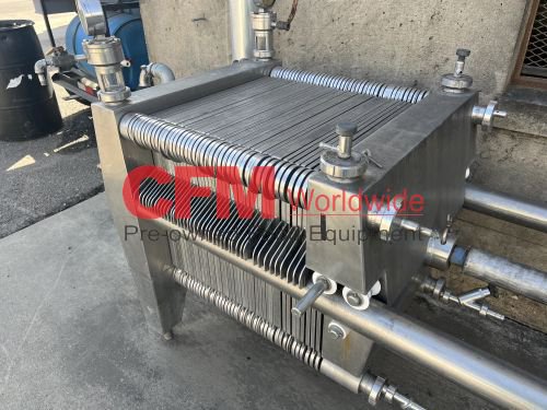 Seitz-Werke 'Orion' model 60/100 plate and frame filter in Lodi, CA, USA