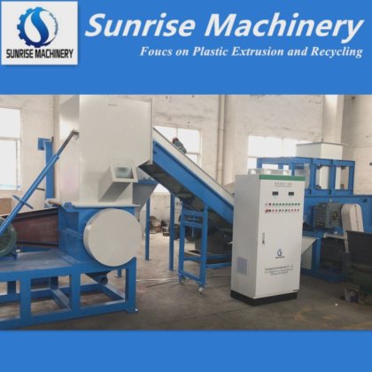 Hard Plastic Lump Pipe Jumbo Bags Shredding Grinder in Jiangsu, China