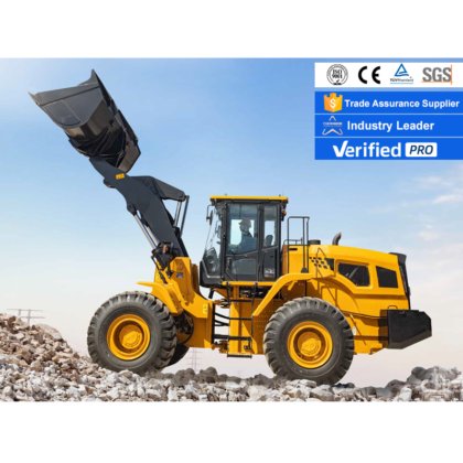 Lane Multifunctional Log Loader Trailer Back Hoe Mini Loader Backhoe ...