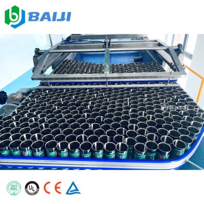 Complete automatic tin can depalletizing machine empty aluminum can ...