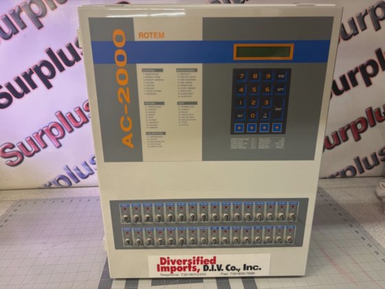Rotem AC 2000HP/32R/32Sw 115V-60Hz 0.5A Poultry Controller in Saint ...