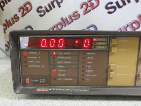 Keithley 619 2 Channel Electrometer/Multimeter in Saint-Jean-sur ...