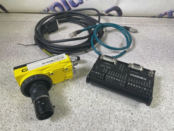 Cognex In-Sight 5403 Machine Vision Camera w/ Lens and Breakout Box in ...
